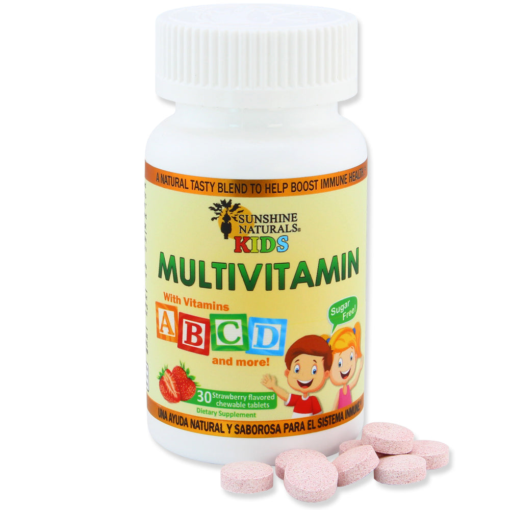 Childrens MultiVitamin Chewable Tablets - Childrens Supplements ...