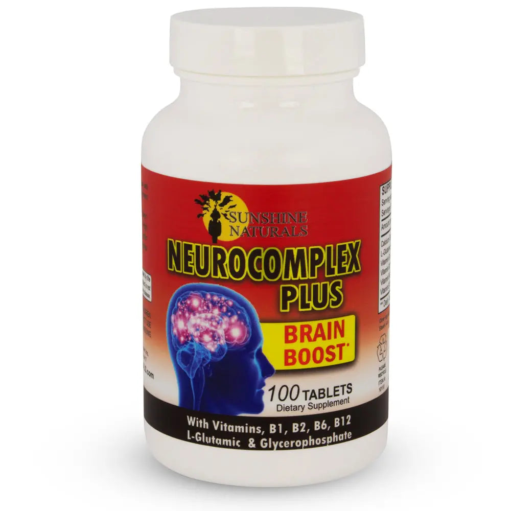 Neuro Complex PLUS 100 Tablets Sunshine Naturals neuro-complex-plus-100-tablets-sunshine-naturals