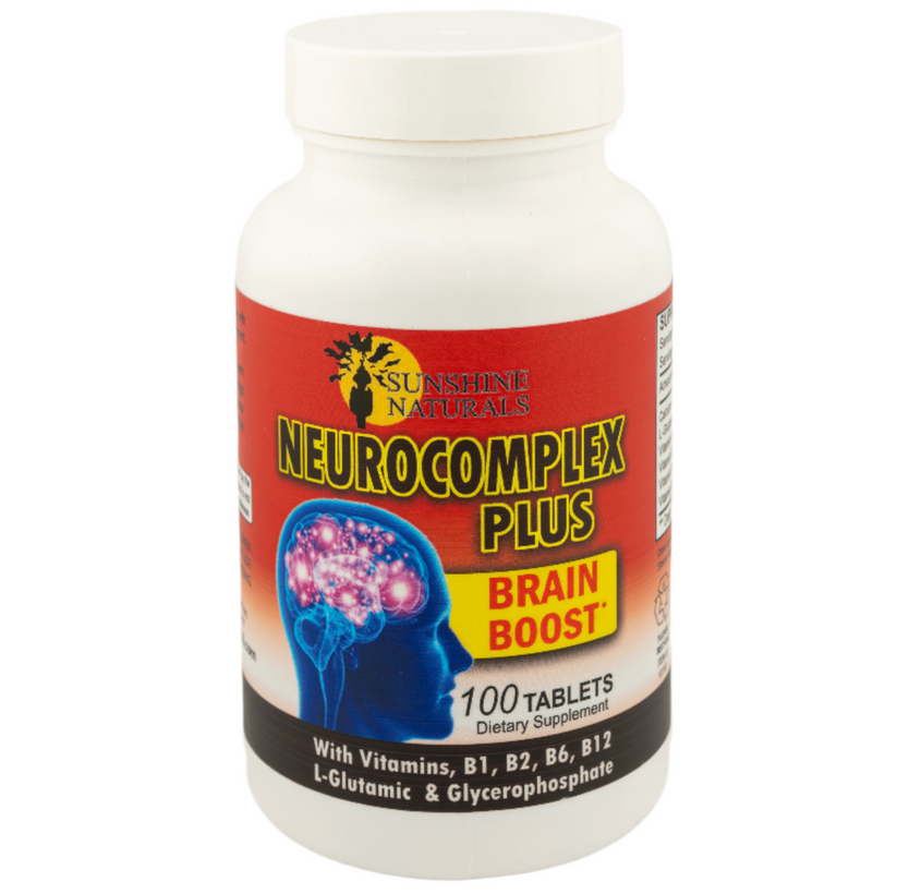 Neuro - complex PLUS - 100 Tablets - Sunshine Naturals