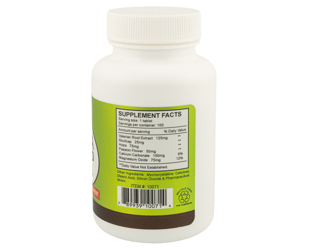 Calm Aid - 500mg 100 Tablets - Sunshine Naturals