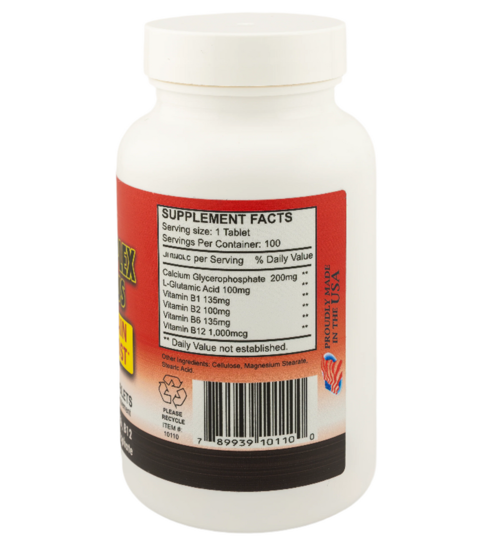 Neuro - complex PLUS - 100 Tablets - Sunshine Naturals